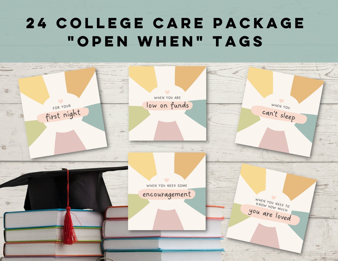 Open When Letters for College, Open When Envelopes for College, College ...