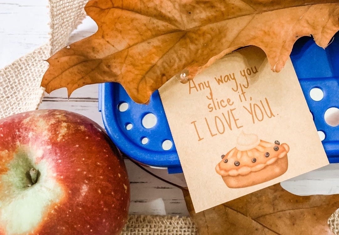 Thanksgiving Lunchbox Notes for Kids, School Lunchbox Notes, Fall ...