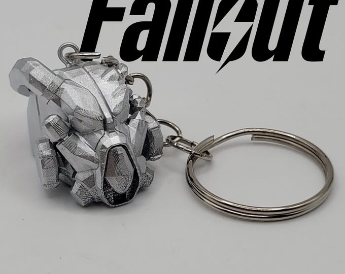 Fallout Keychain - X01 Power Armor Helmet - Etsy