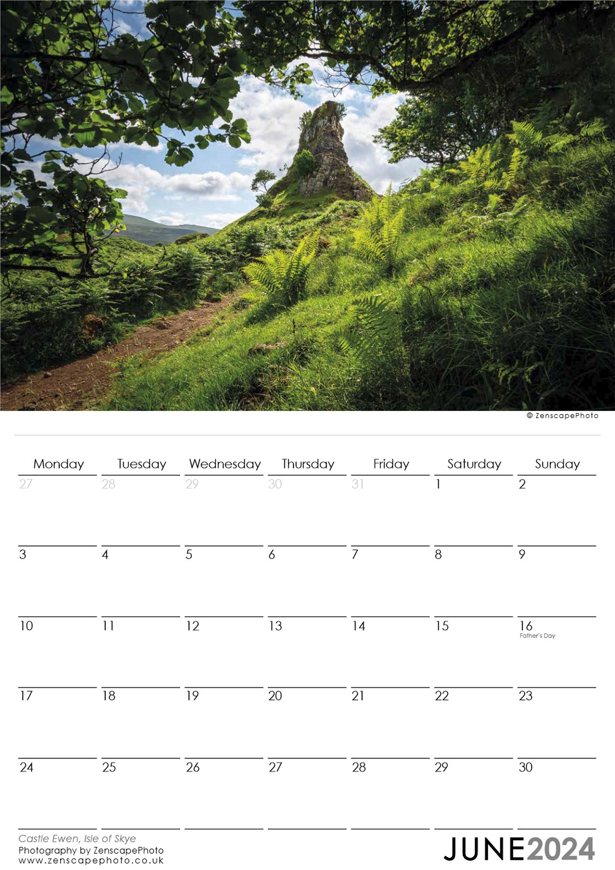 Scotland Calendar 2024 Perfect Gift for Anyone Who Loves Scotland - Etsy