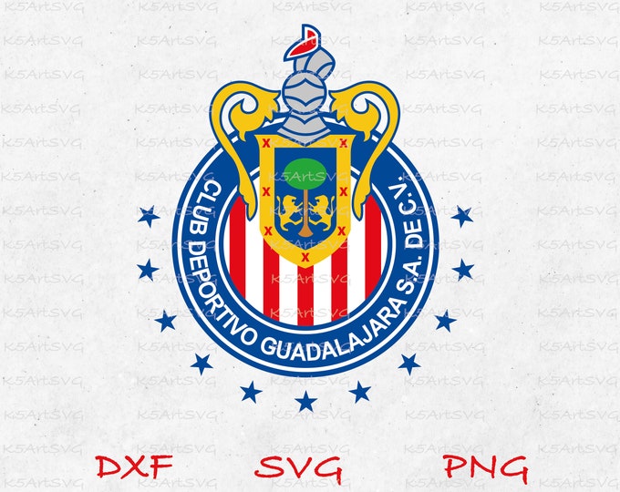 Soccer, Chivas, Guadalajara Chivas, Logo, Mexico, SVG, Digital Download ...