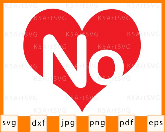 Funny Valentine's Day SVG No Love SVG Valentines Day Cut | Etsy