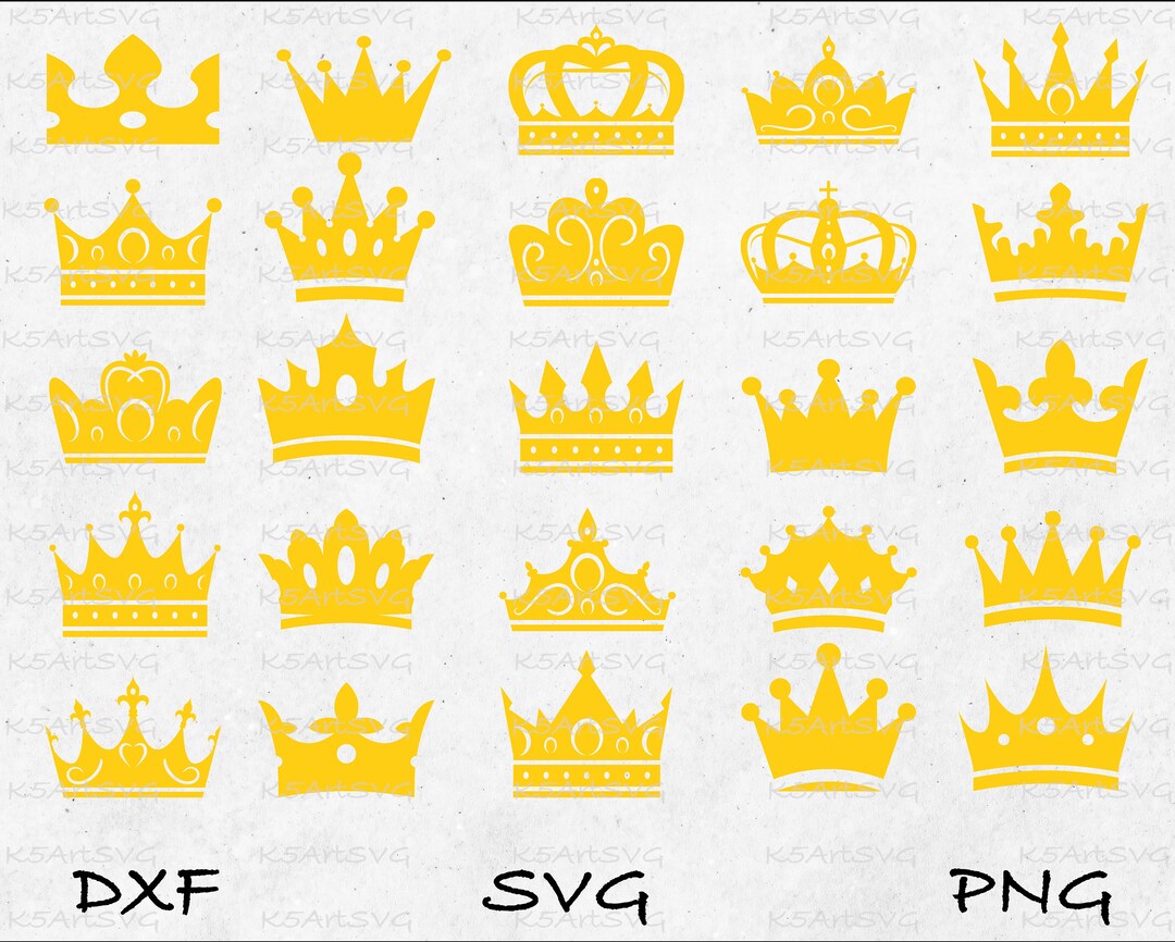 Princess Crown SVG, Royal Crown, Cut Files for Cricut or Silhouette ...