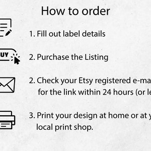 Custom Label, Printable Tequila Custom Label, Personalized Patron Label ...