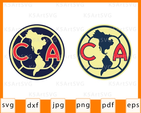 Club America Liga SVG Equipo Deportivo SVG Archivo cortado - Etsy México