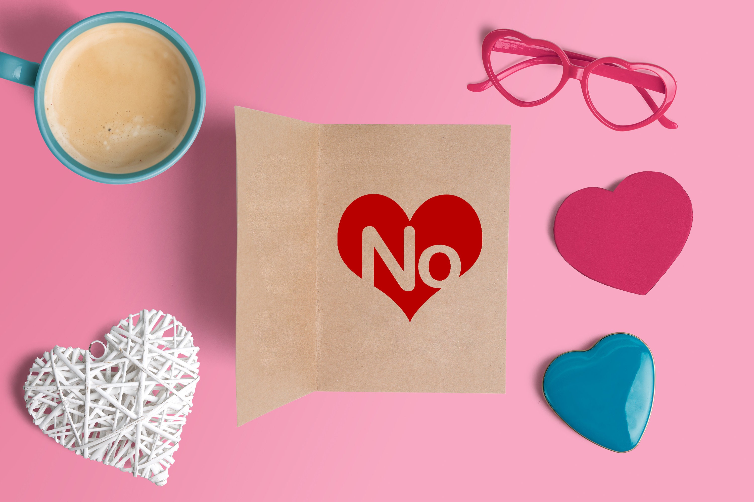 Funny Valentine's Day SVG, No Love SVG, Valentines Day Cut File, Heart ...