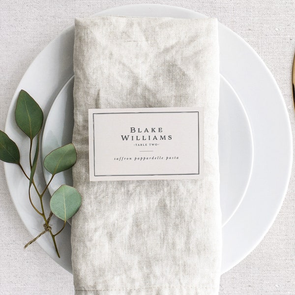 Library Card Place Cards - Etsy