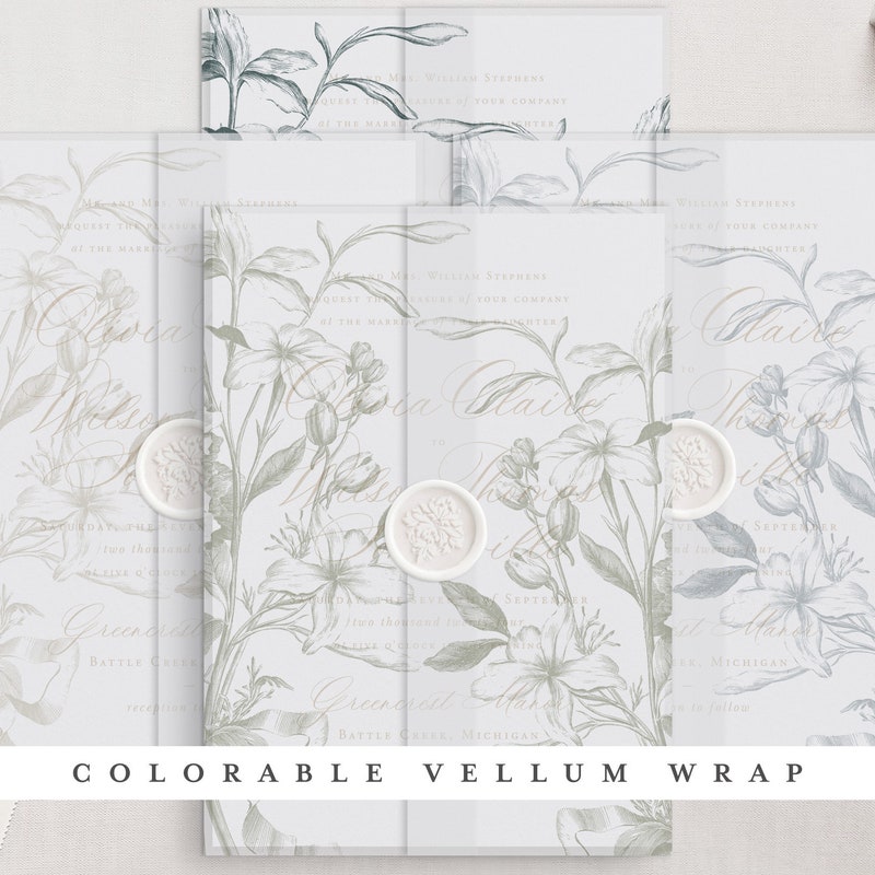 Vellum - Etsy