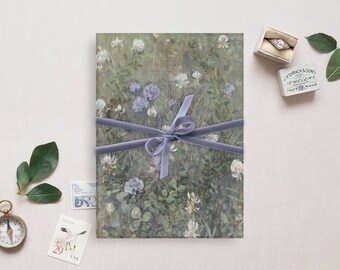 Printable Wedding Vellum Overlay for 5x7 Invitation, Fine Art Wedding ...