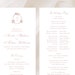 Printable Vintage Celestial Wedding Menu Card Template With Gold Moon ...