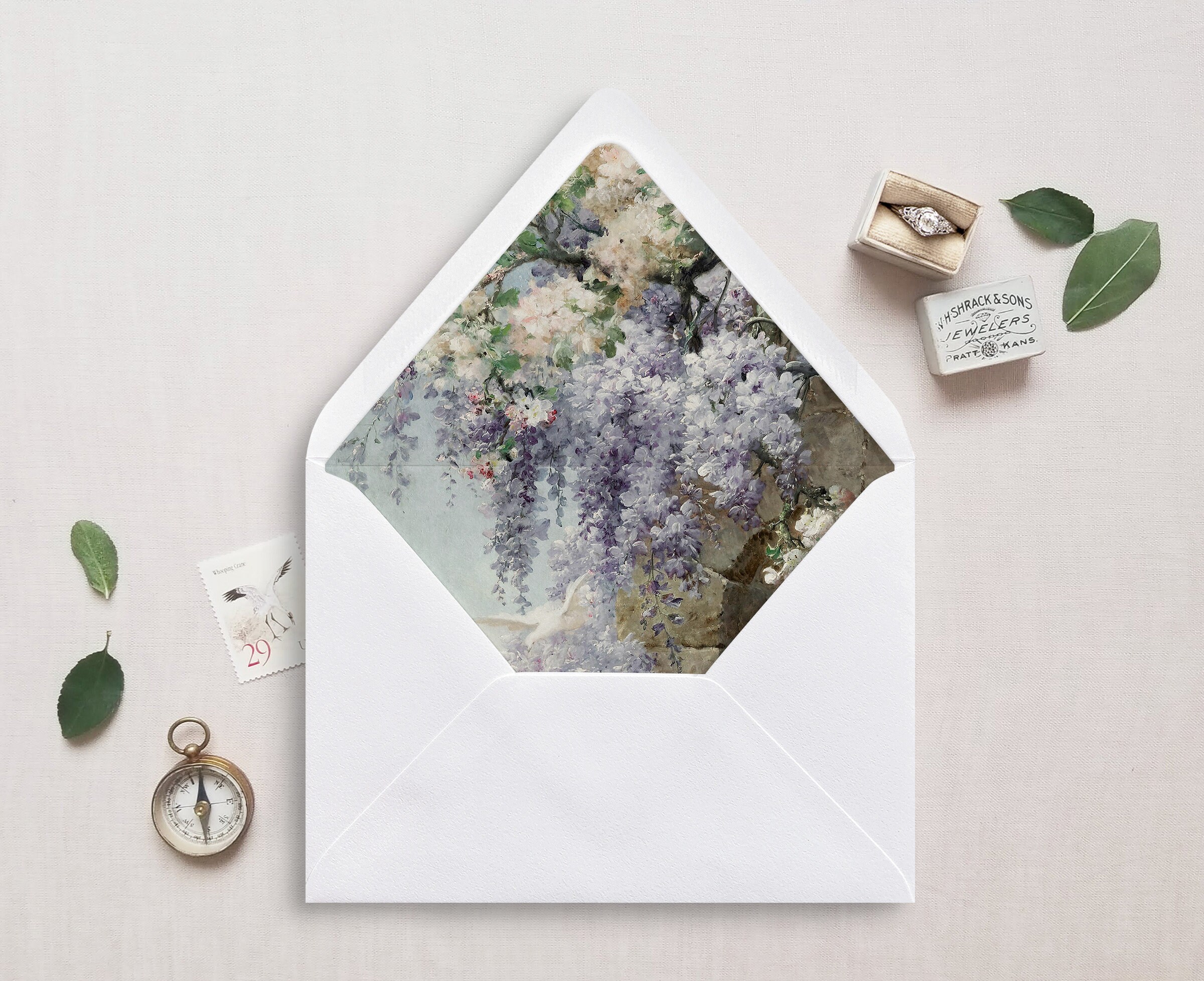 Printable Envelope Liner A7 Euro Flap Square Flap 6.5 - Etsy