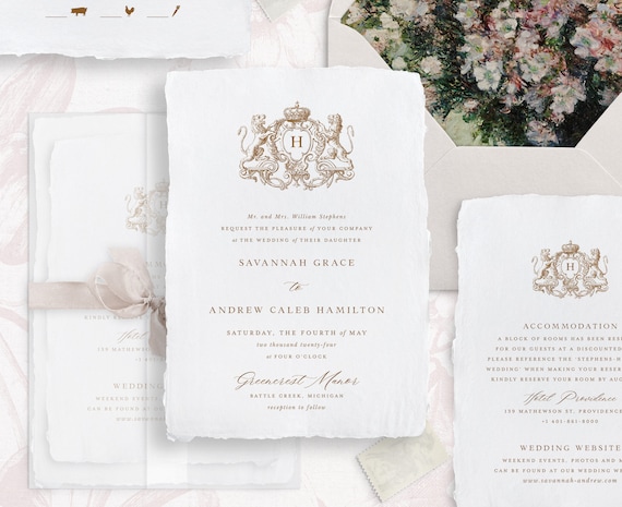Royal Wedding Invitation Templates