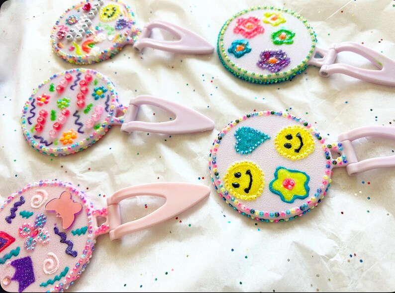 Too Cute Reflections™ Mirror – Handmade 90s Y2K Vanity Mirror | Beaded ...
