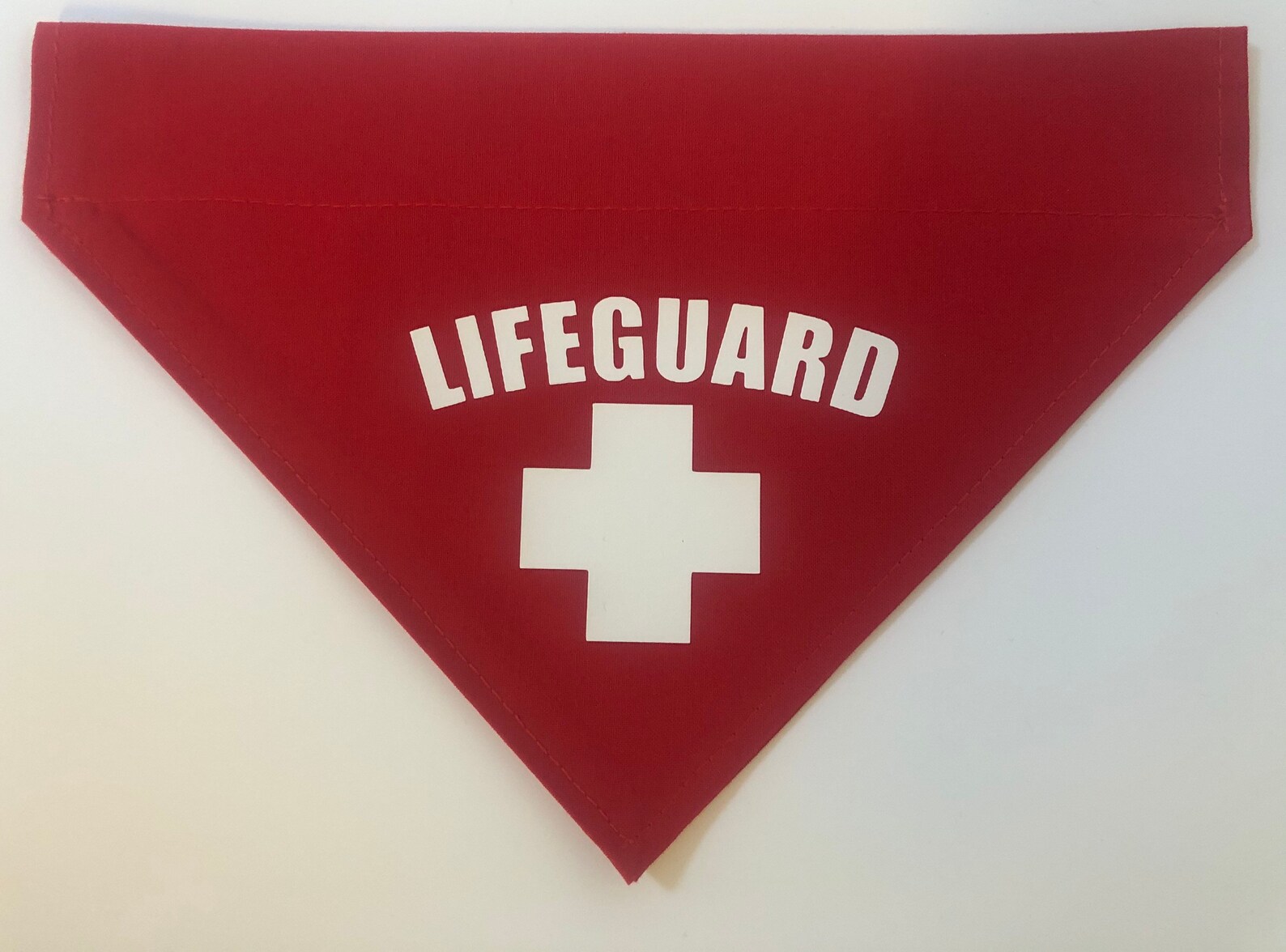 DOG Bandana Lifeguard Design Slips over the Collar Xs | Etsy