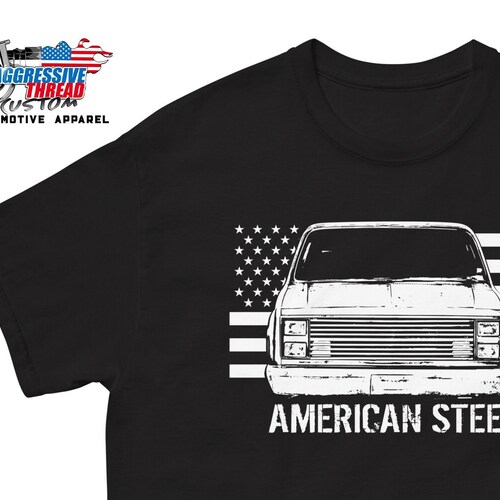 1986 Chevy Silverado C10 Pickup Square-body Truck Black Flag - Etsy