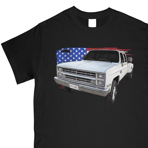 Square Body Chevy Truck Dually - Etsy