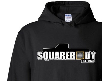 Square Body Truck Hoodie - Etsy