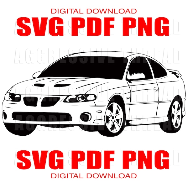 05 gto clip art - Etsy Nederland