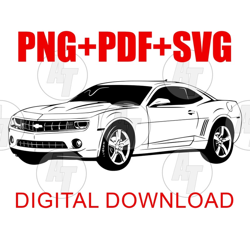 Chevy Camaro Svg - Etsy
