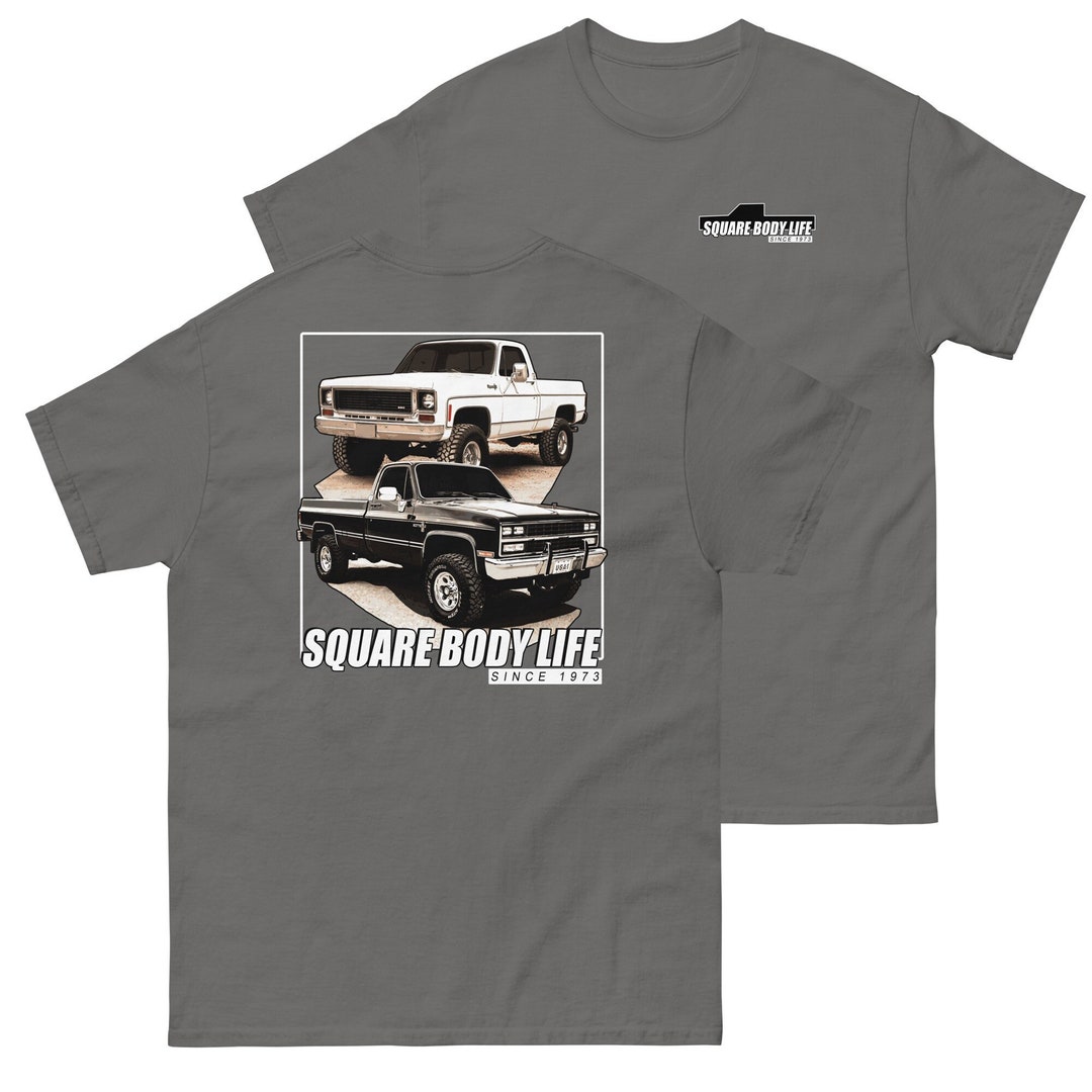 Square Body Truck T-shirt, Squarebody Tee Shirt for Classic Vehicle Car ...