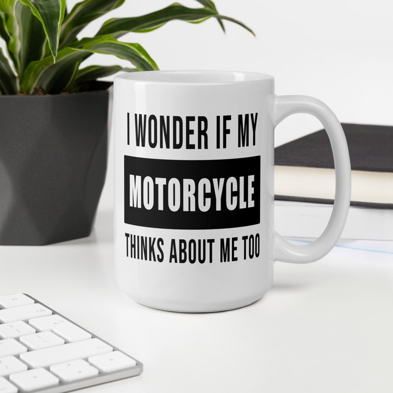 Funny Motorcycle Mug - Etsy
