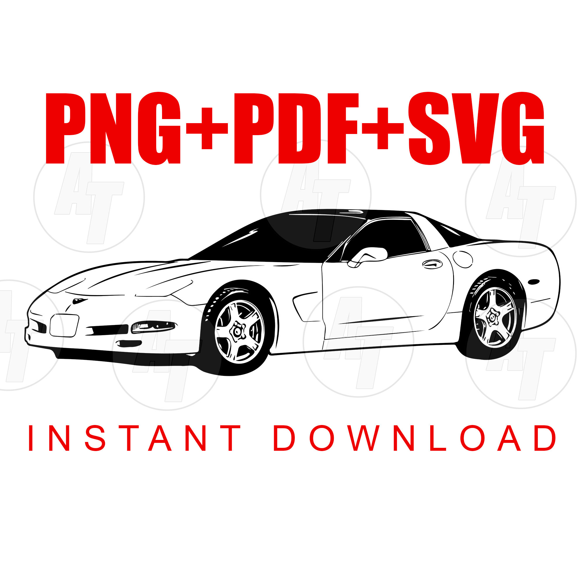 Corvette Silhouette C5