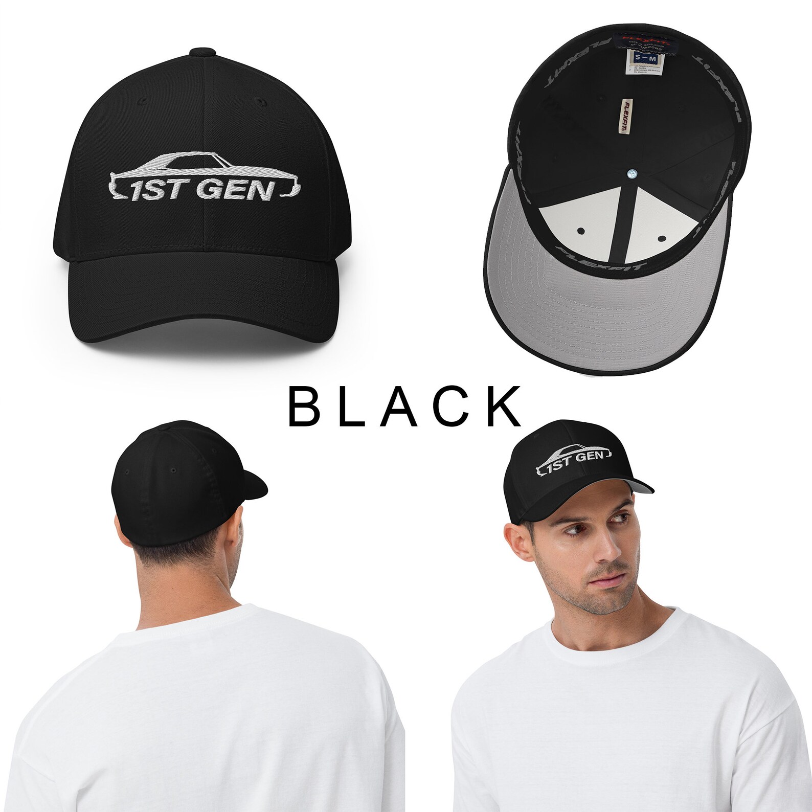 First Gen Camaro Hat: Embroidered Muscle Car Baseball Cap - Etsy