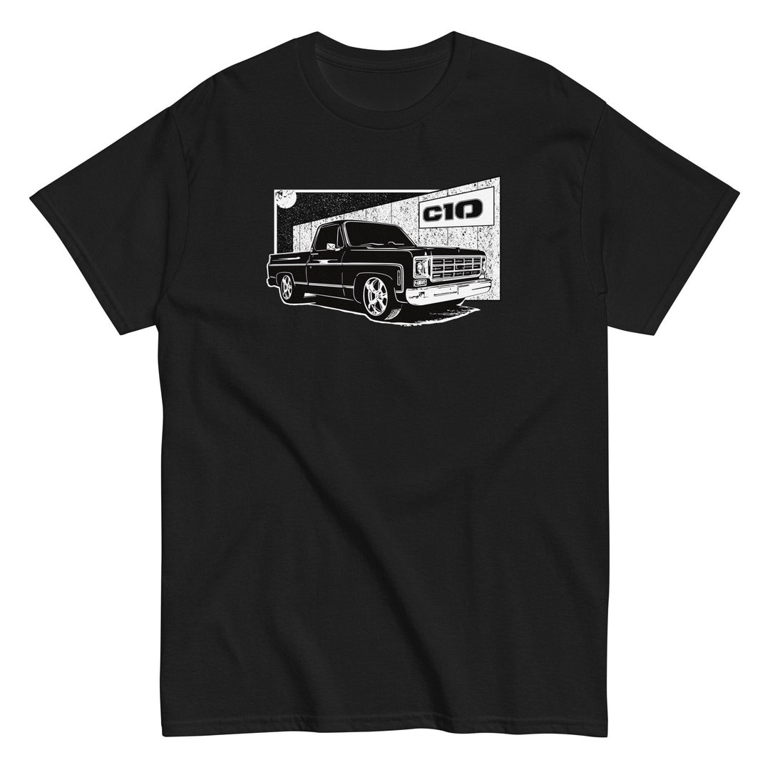 Square Body T-shirt, Squarebody C10 Truck Shirt for Classic Car ...