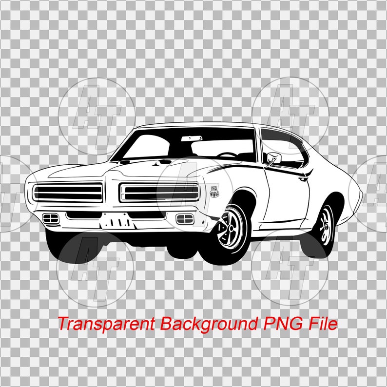 69 GTO Judge Png Pdf SVG AI Vector Graphic Clip Art File - Etsy
