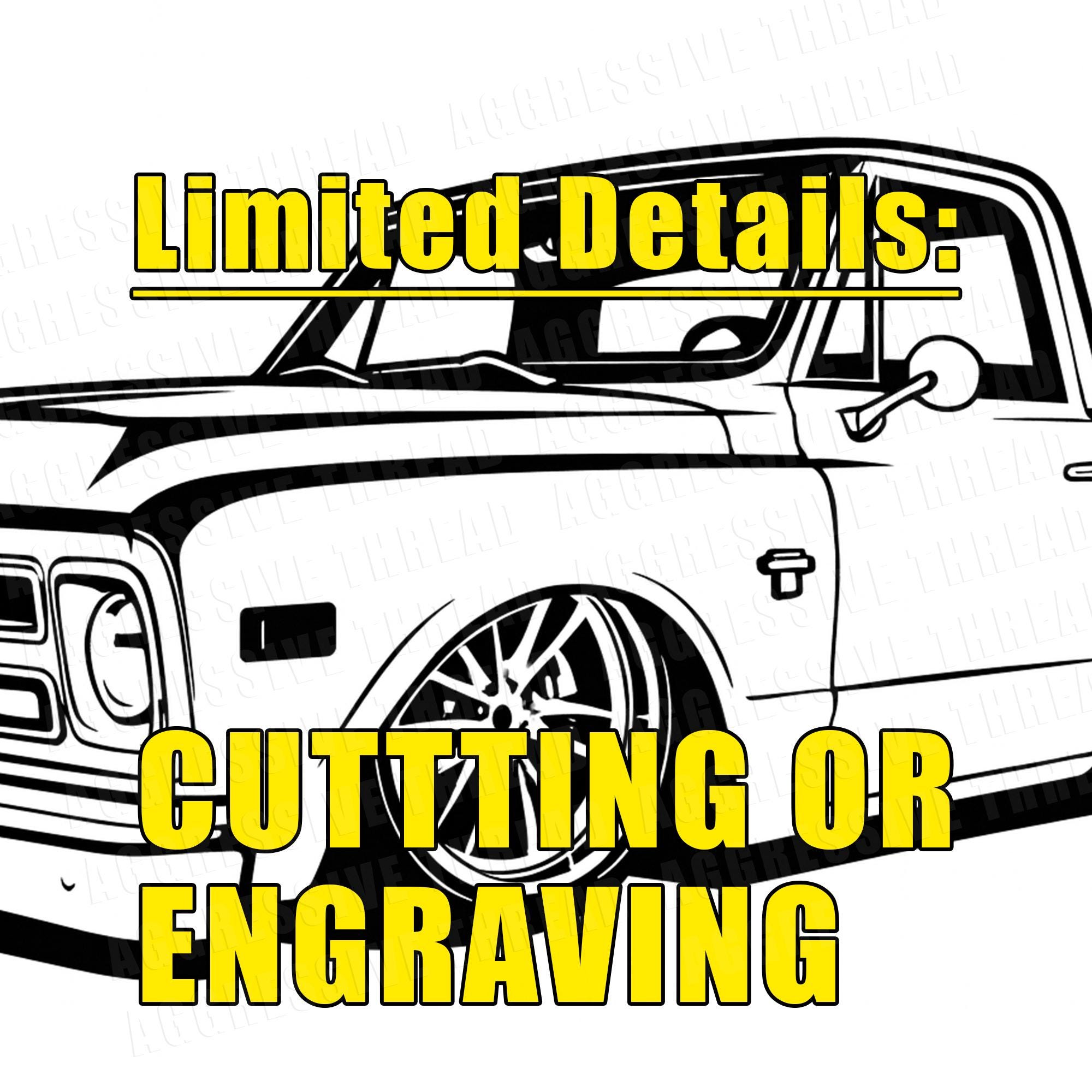 Slammed C10 Step-side Truck | Vector Artwork | Digital Download | PNG ...