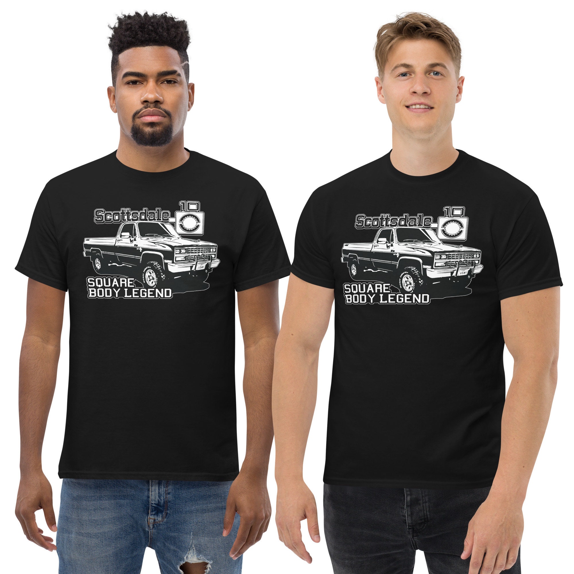 Squarebody Truck Scottsdale Shirt | Square Body Chevy T-shirt for ...