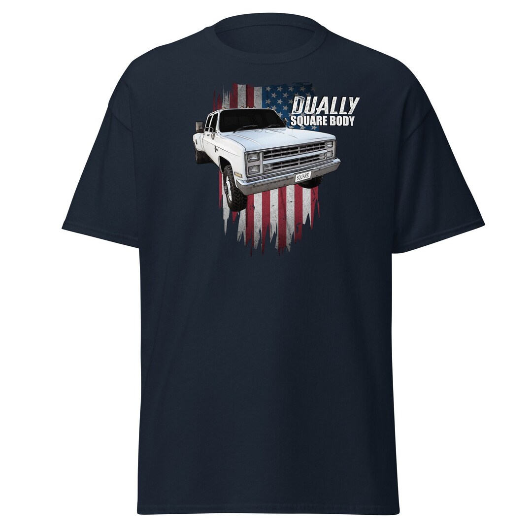 Square Body T-shirt, Squarebody Dually Truck Tee Shirt for Classic Car ...