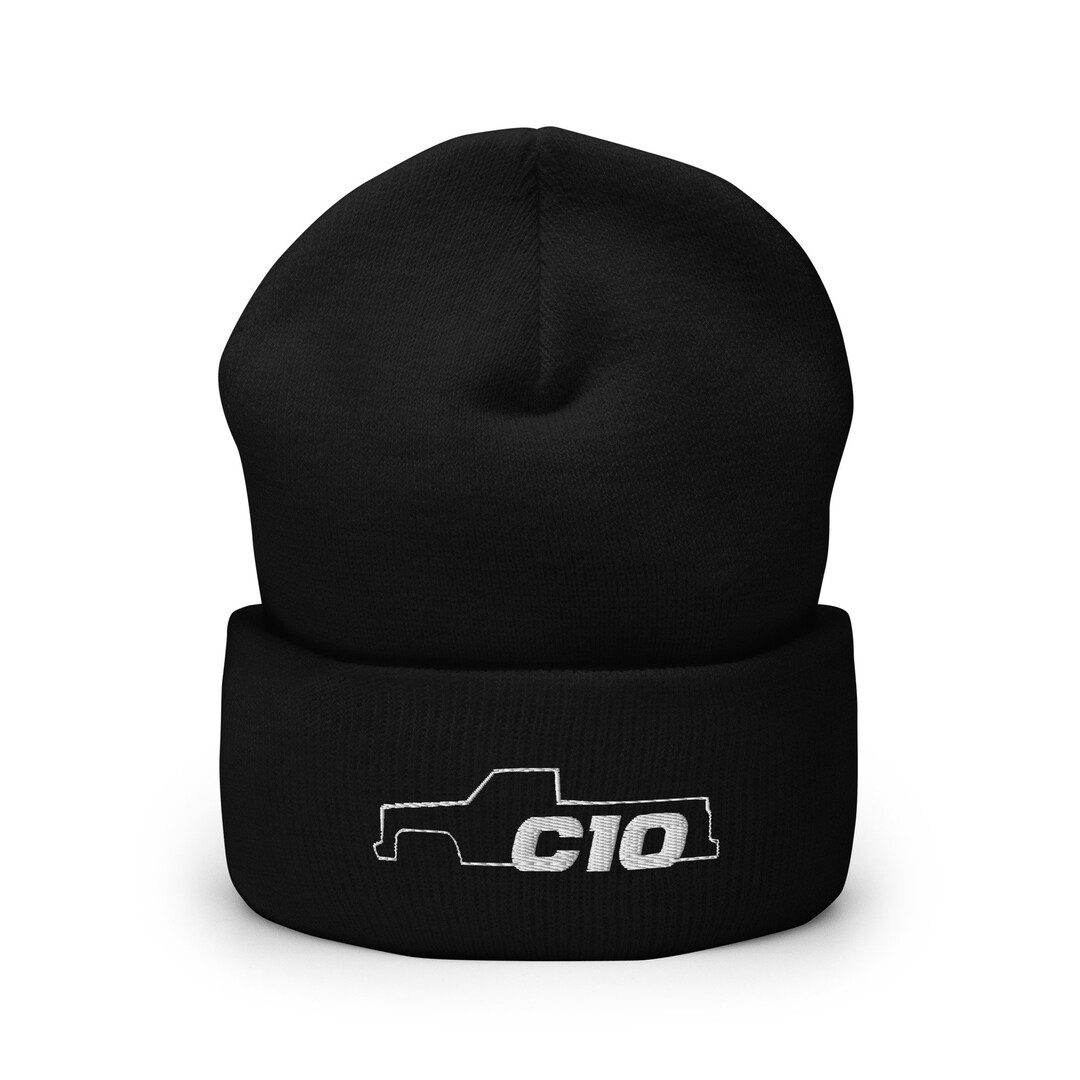 Squarebody C10 Truck Hat Square Body Winter Cuffed Beanie - Etsy