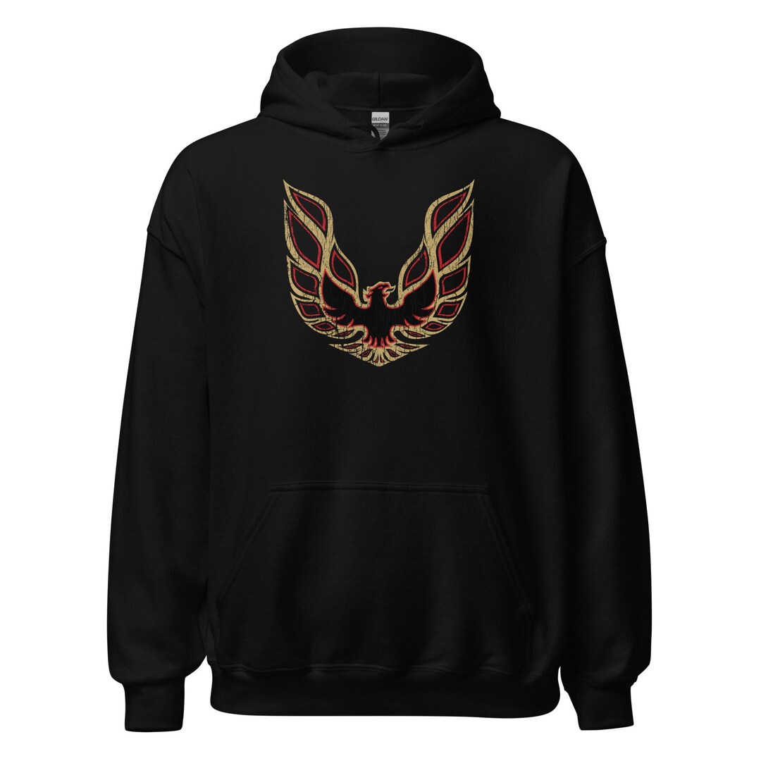75-78 Trans Am Firebird Hoodie, Sweatshirt With Classic TA Hood Decal ...