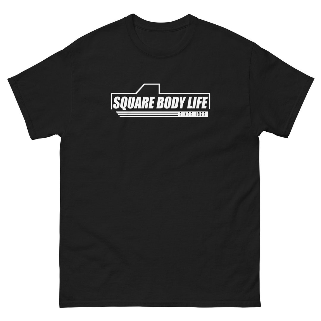 Square Body Truck T-shirt, Squarebody C10 Shirt, Car Enthusiast Shirt ...