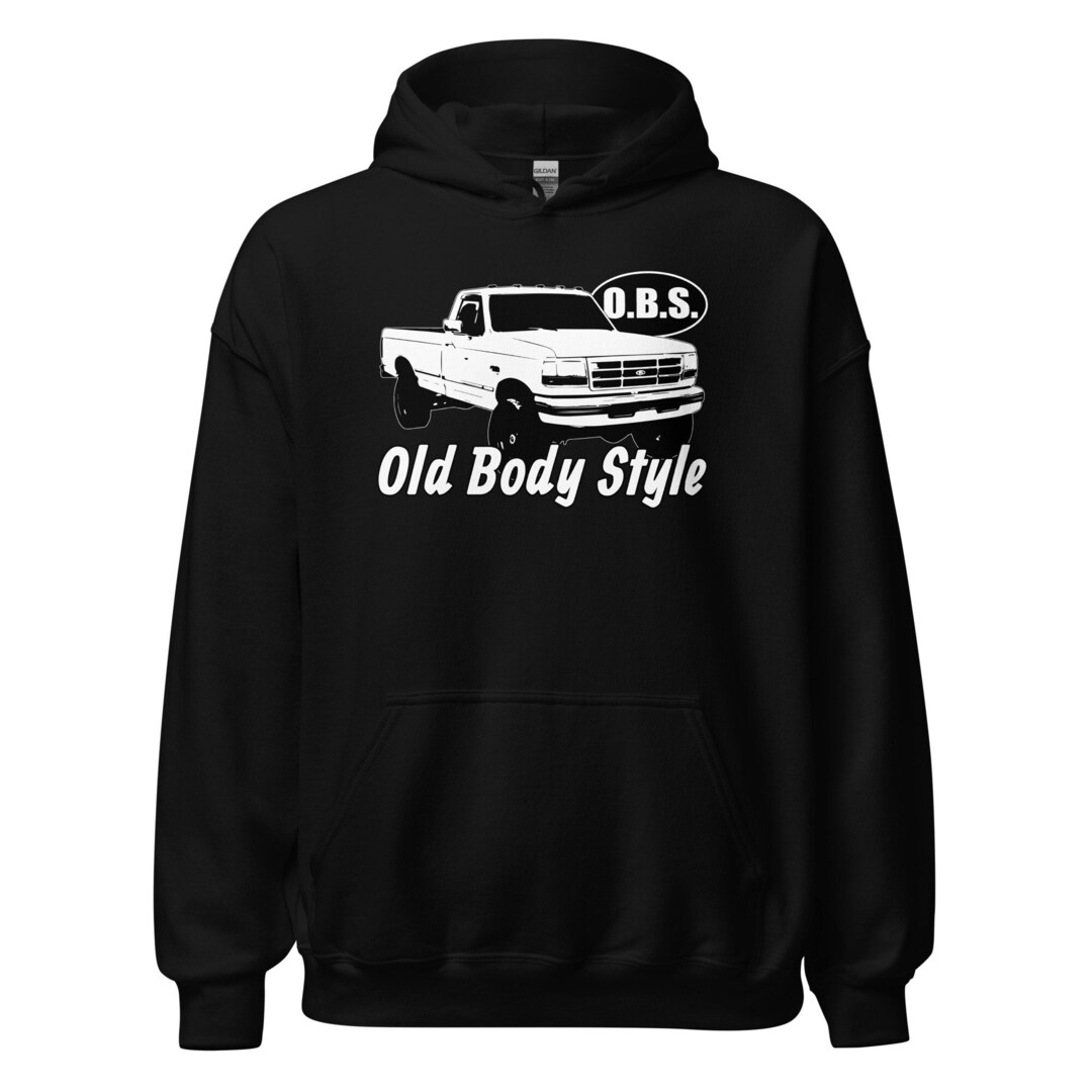 OBS Truck Hoodie, Old Body Style Pickup Truck Hooded Sweatshirt for Car ...