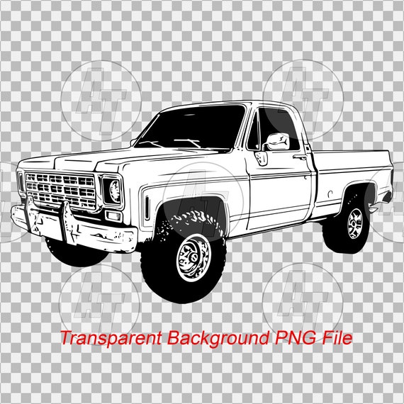 Chevy Truck Clip Art Drawings