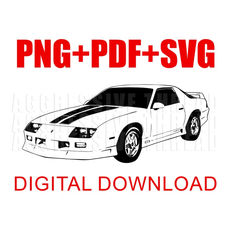 Gen 3 Camaro Svg - Etsy