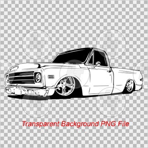 Chevy C10 Truck Vector Graphic: Clip Art File (digital Download) - Etsy