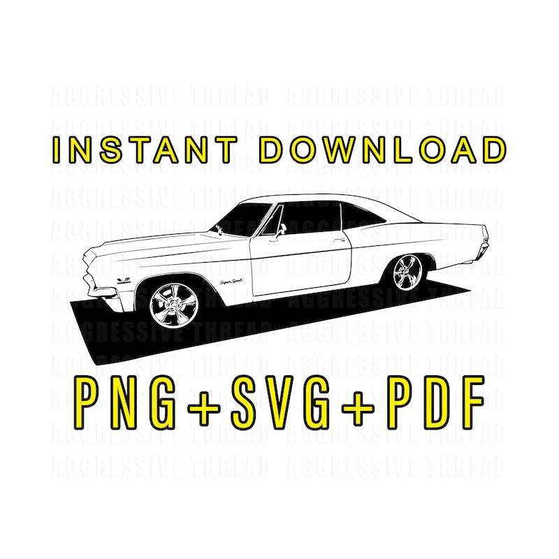 Impala Svg - Etsy