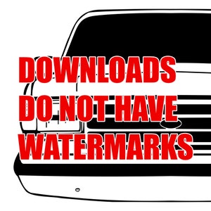 Brick Nose OBS Ford Digital Download, Pickup Truck Vector Svg ...