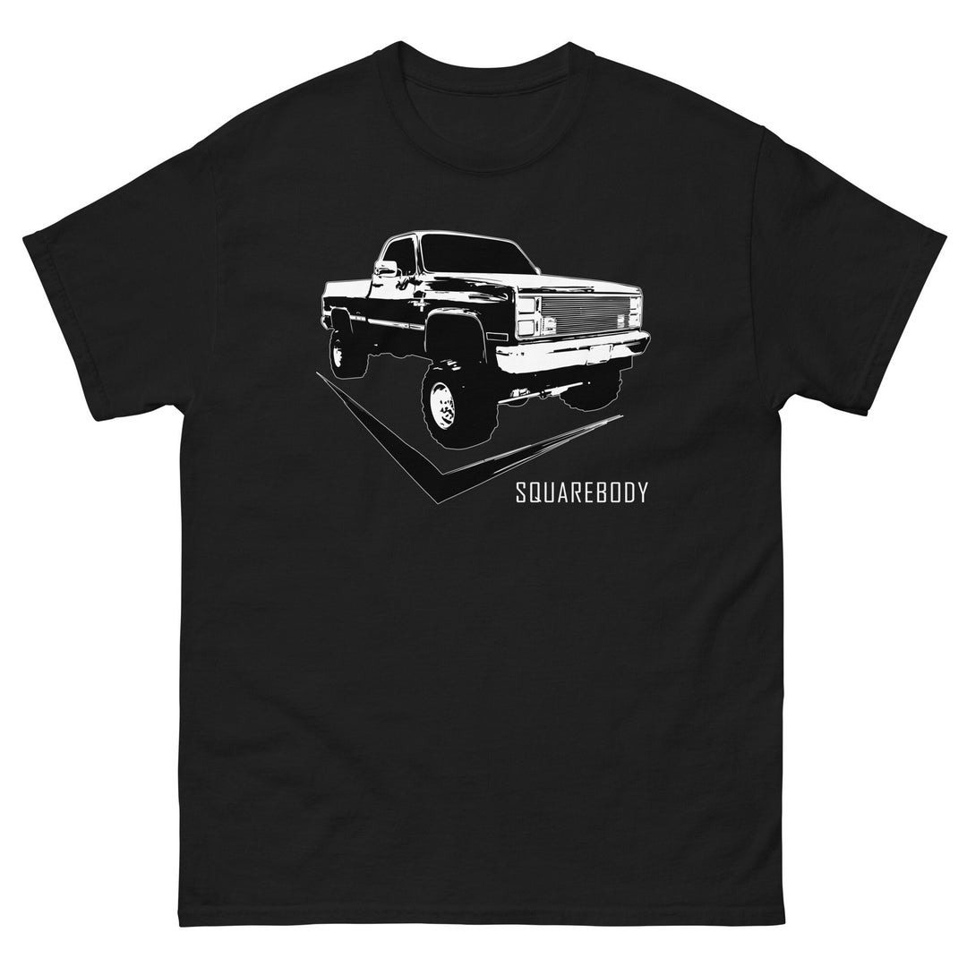 Square Body T-shirt, Mens Lifted 80s Squarebody Shirt for Car ...
