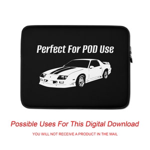 Camaro Iroc-z Vector Graphic: PNG, SVG, PDF (digital Download) - Etsy