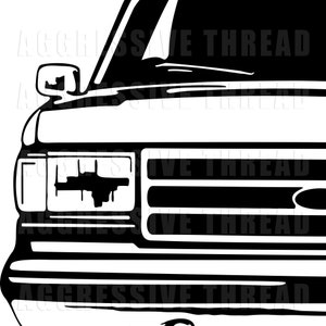 OBS Ford Truck Front Vector Graphic Clip Art Svg Pdf Png - Etsy Ireland
