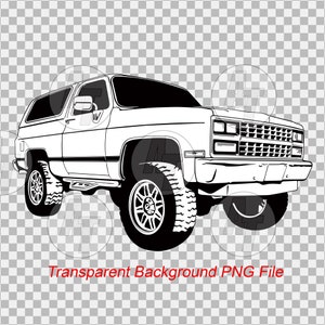 K5 Blazer Square Body Truck Vector Graphic (digital Download) - Etsy