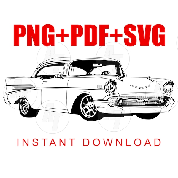 55 Chevy Tshirts - Etsy