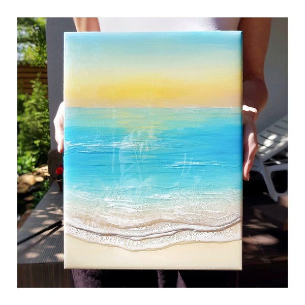 Sunrise Painting - Etsy
