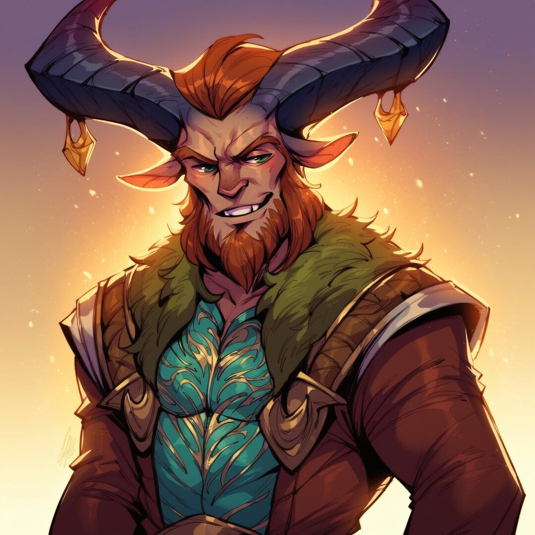 Fantasy Character Design, Fan Art Commission, Real Face Use, DND ...