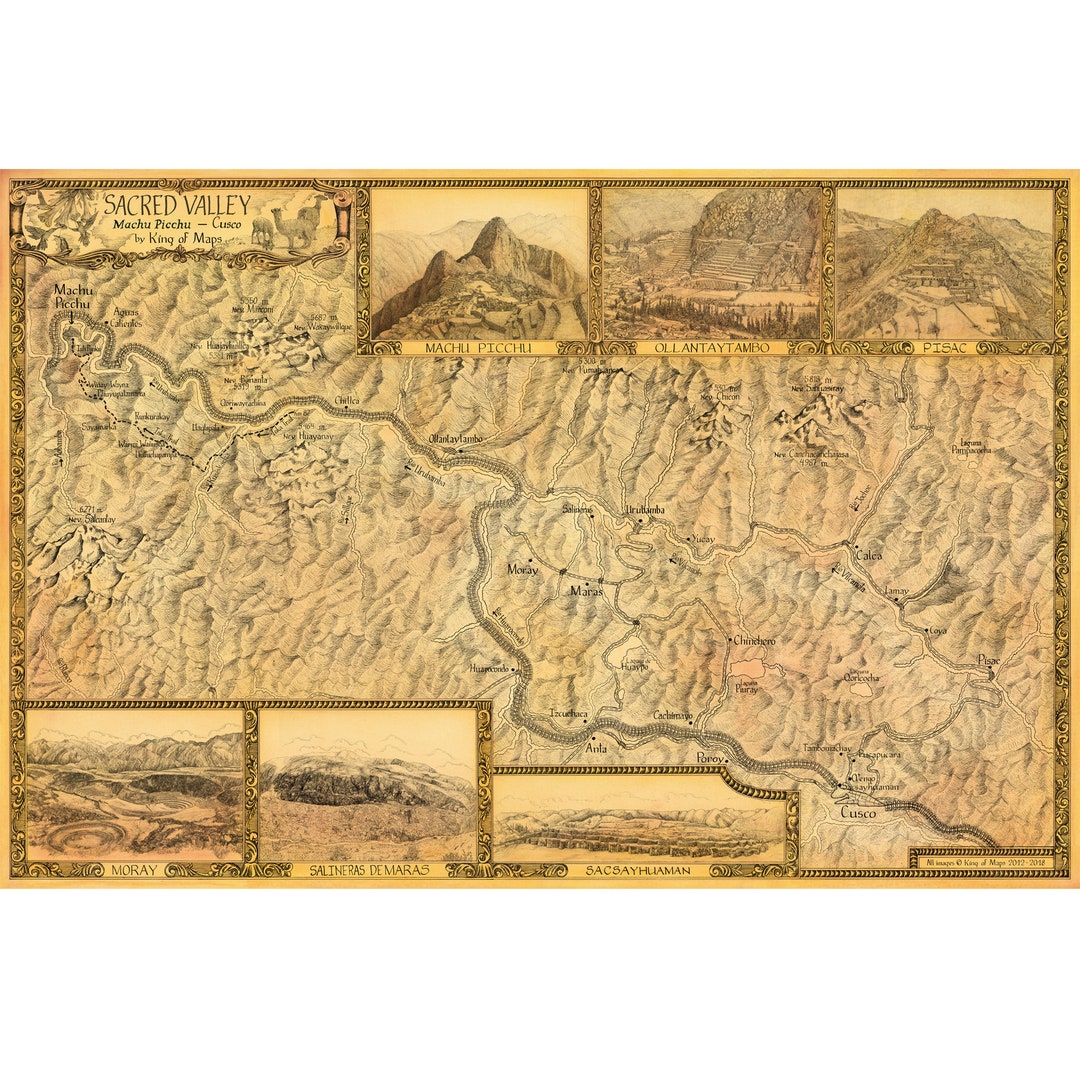 Sacred Valley Map