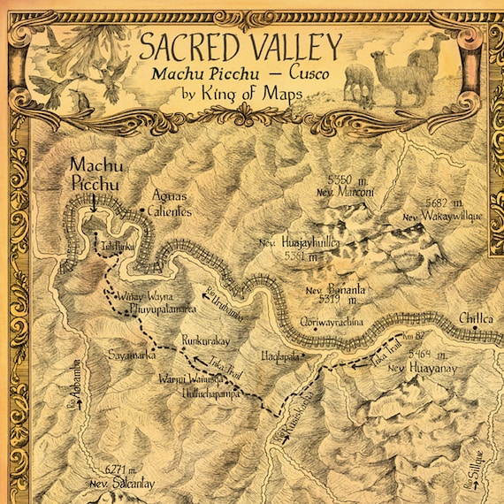 Sacred Valley Map